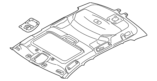 2015-2018 Volvo Headliner 39834604 | TascaParts.com