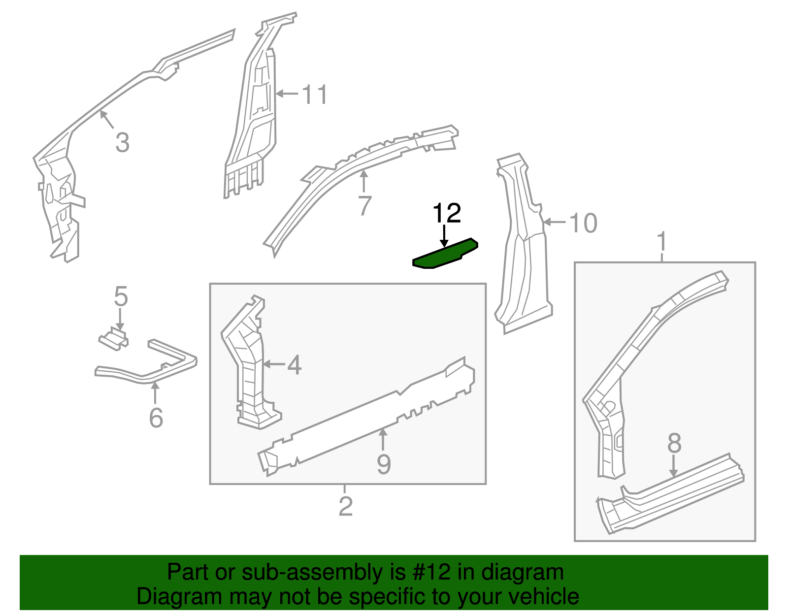 63228-TS8-A01 - Separator | Genuine Honda Parts