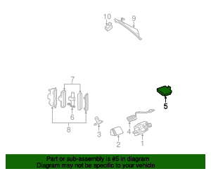 2010-2017 GM Rear Liftgate Control Module 20837967 GM | GMPartsDirect.com