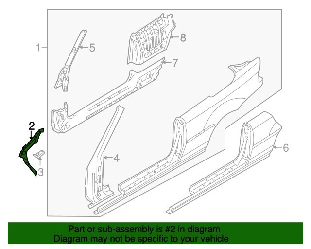 Genuine BMW 41-21-8-228-243 | Uniside Assembly Connector | FREE ...