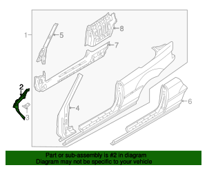 Genuine BMW 41-21-8-228-244 | Uniside Assembly Connector | FREE ...