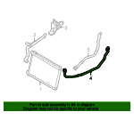 64219178427 - 2006-2013 BMW HVAC Heater Hose (64-21-9-178-427) | BMW of ...