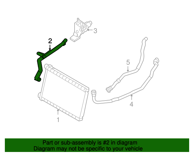 64-11-6-947-066 - Pipe Assembly - 2006-2013 BMW | Buy BMW Parts Now