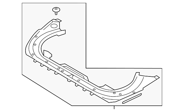 2017-2019 Genesis G90 Sight Shield 86361-D2000 | OEM Parts Online