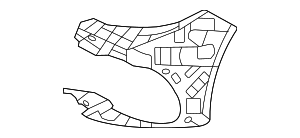 2021-2023 Mercedes-Benz Bumper Cover Support Rail 213-885-72-04 | MB ...