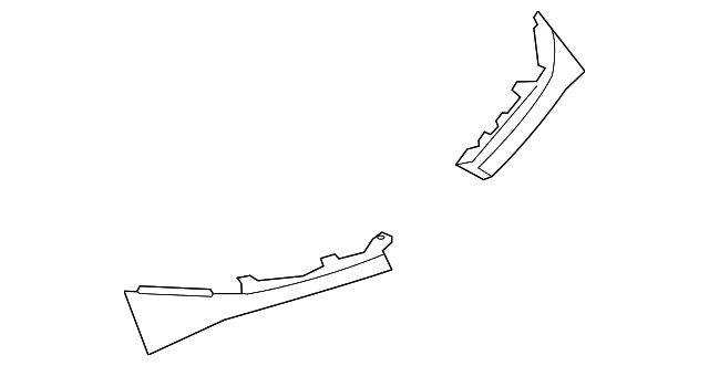 2013-2022 Land Rover Range Rover Lower Molding LR038608 | Visionary Parts