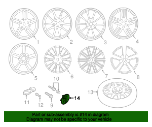 9P1-601-149-OC6 - Wheel Cap 2012-2024 Porsche | AutoNationParts.com