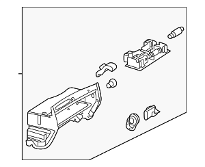 209-680-00-50 - Glove Box Frame 2003-2009 Mercedes-Benz | Mercedes-Benz ...