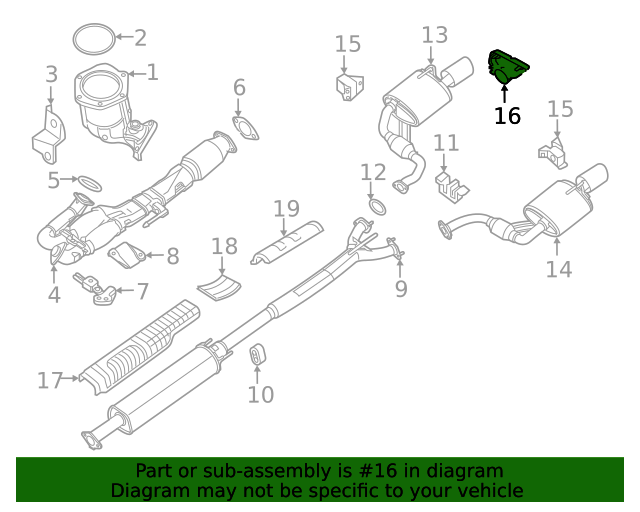 20080-9DJ1B - Diffuser 2020-2023 Nissan Maxima | Nissan Parts ...