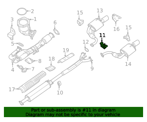 2009-2023 Nissan Maxima Muffler & Pipe Mount Cushion 20621-JN00A ...