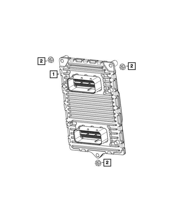 MOPAR ENGINE CONTROLLER MODULE - 68342095AB - 68342095AB | Mopar Online ...