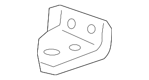 2017-2022 Buick Encore Passenger Side Hood Front Bumper Bracket ...