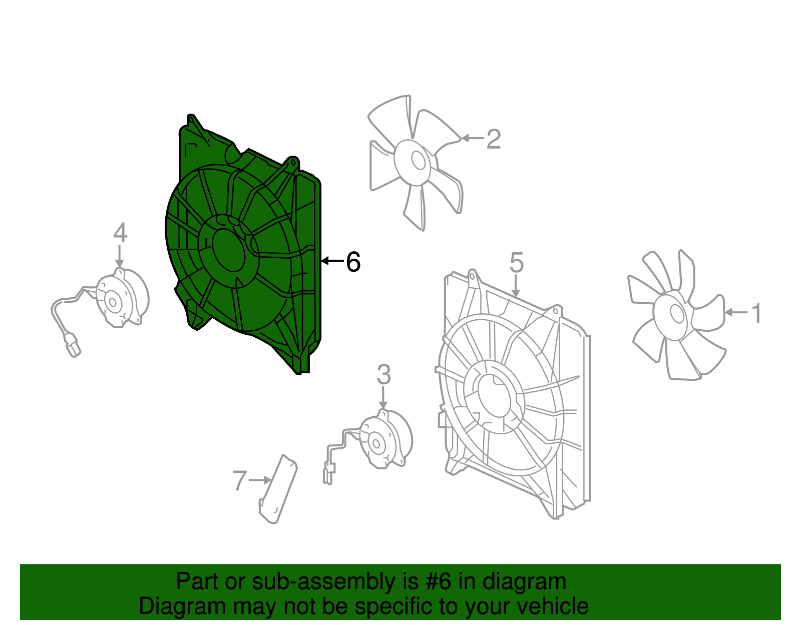 19015-5A2-A01 - Fan Shroud 2013-2017 Honda Accord | Honda Parts Online