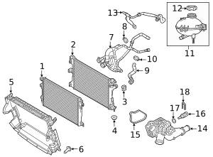2019-2020 Mopar Expansion Tank 68439872AA | TascaParts.com
