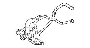2022 Fiat 500X Hose 68438898aa | TascaParts.com