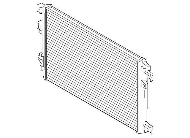 2019-2020 Fiat 500X Radiator 68430445AA | TascaParts.com