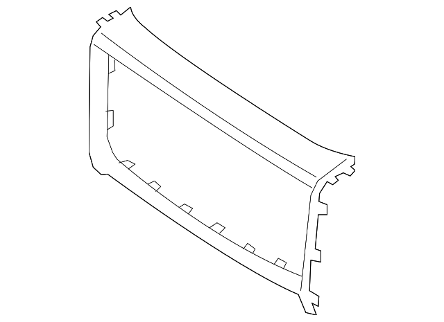 463-888-08-00-9999 - Grille Surround 2019-2023 Mercedes-Benz G 550 ...