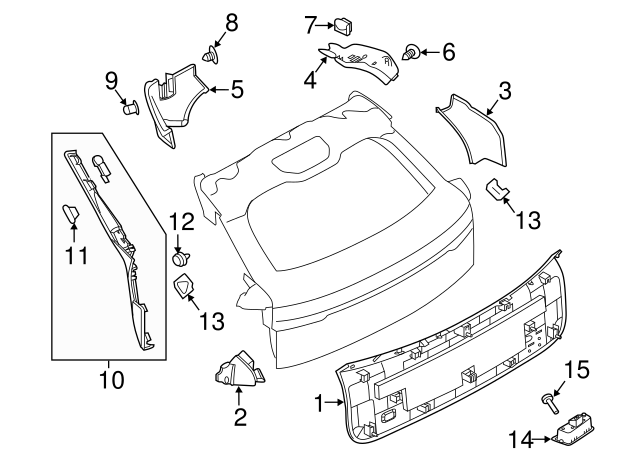 Genuine OEM Side Molding Part# LR182978 Fits 2018-2023 Land Rover Range ...