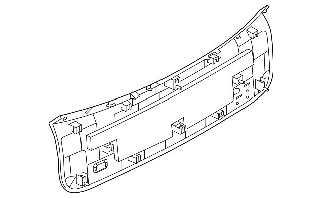 2018-2023 Land Rover Range Rover Velar Lower Gate Trim LR183452 | OEM ...