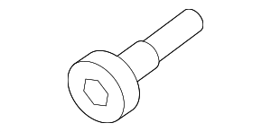 2012-2023 Porsche Motor Bolt 9A7-007-044-00 | Sunset Porsche Parts