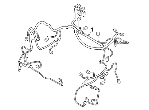 Wiring Harness for 2016 Volvo V60 | Genuine Volvo Replacement Parts