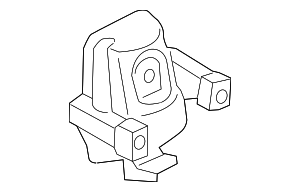 2012-2017 Audi Motor Mount 8R0-199-381-AD | OEM Parts Online