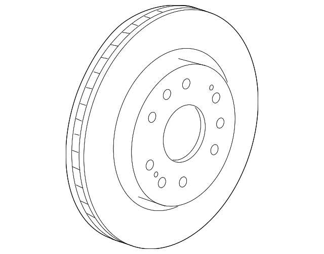 2005-2019 GM Front Disc Brake Rotor 22950036 GM | GMPartsDirect.com