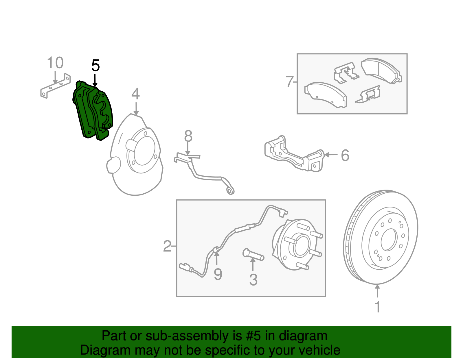 85569602 - Caliper 2005-2020 GM | Chevrolet Parts Direct