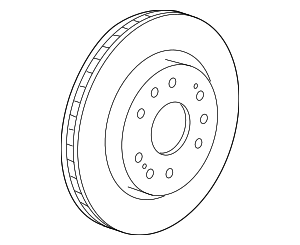 2005-2019 GM Front Disc Brake Rotor 22950036 GM | GMPartsDirect.com