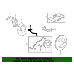 2007-2020 GM Brake Hose 84331227 GM | GMPartsDirect.com