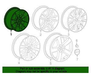 2013-2016 Chevrolet Wheel-16X7.5J 41Mm O/S 120X5Xm14 B/C Sparkle Silver ...