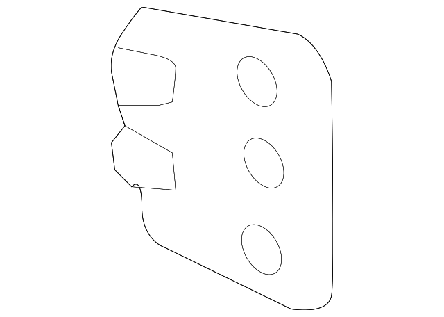 2012-2018 Audi Bumper Cover Retainer Plate 4G0-807-277 | Audi USA Parts