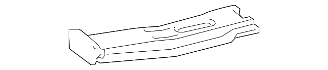 212-610-00-25 - Floor Pan Reinforcement 2011-2016 Mercedes-Benz ...