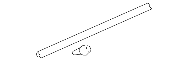 72368-TEA-T01 - Seal L Front Door (Lower) - 2017-2020 Honda Civic ...