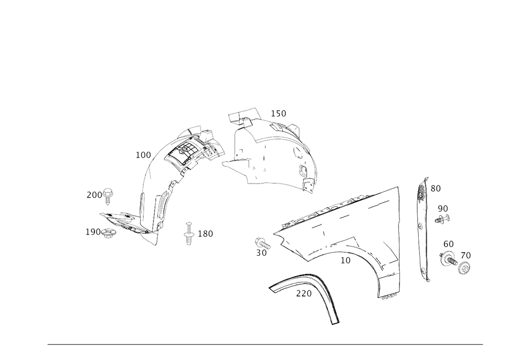 292-885-66-22 - Cover, Bumper Area 2016-2019 Mercedes-Benz | Mercedes-Benz USA Parts