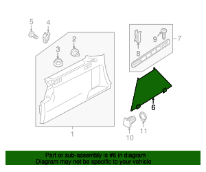 30740562 - Side Net fits V70/V70XC 2008-2016 2006-2016 Volvo | My ...