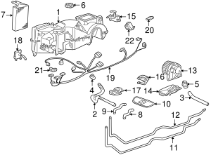 996-106-512-74 - Engine Coolant Hose 2001-2005 Porsche 911 ...