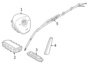 Genuine BMW 72-12-7-421-137 | Head Air Bag | FREE Shipping on Most ...