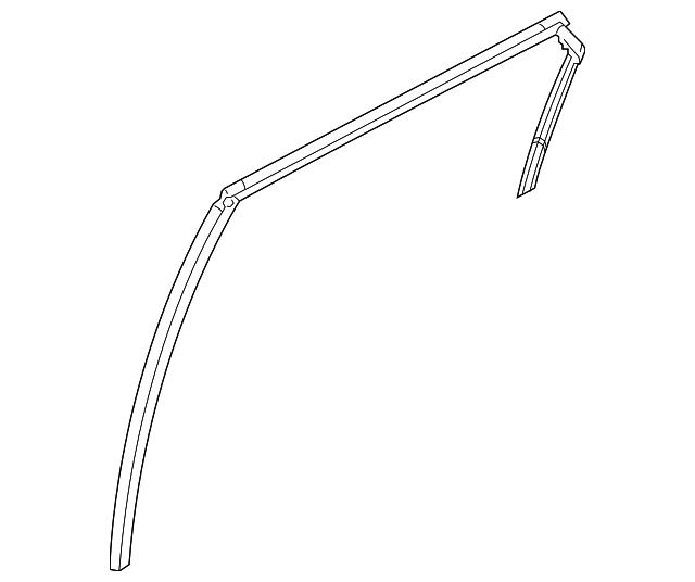 83530-N9000 - Window Channel 2022-2023 Hyundai Tucson | Group 1 Auto Parts