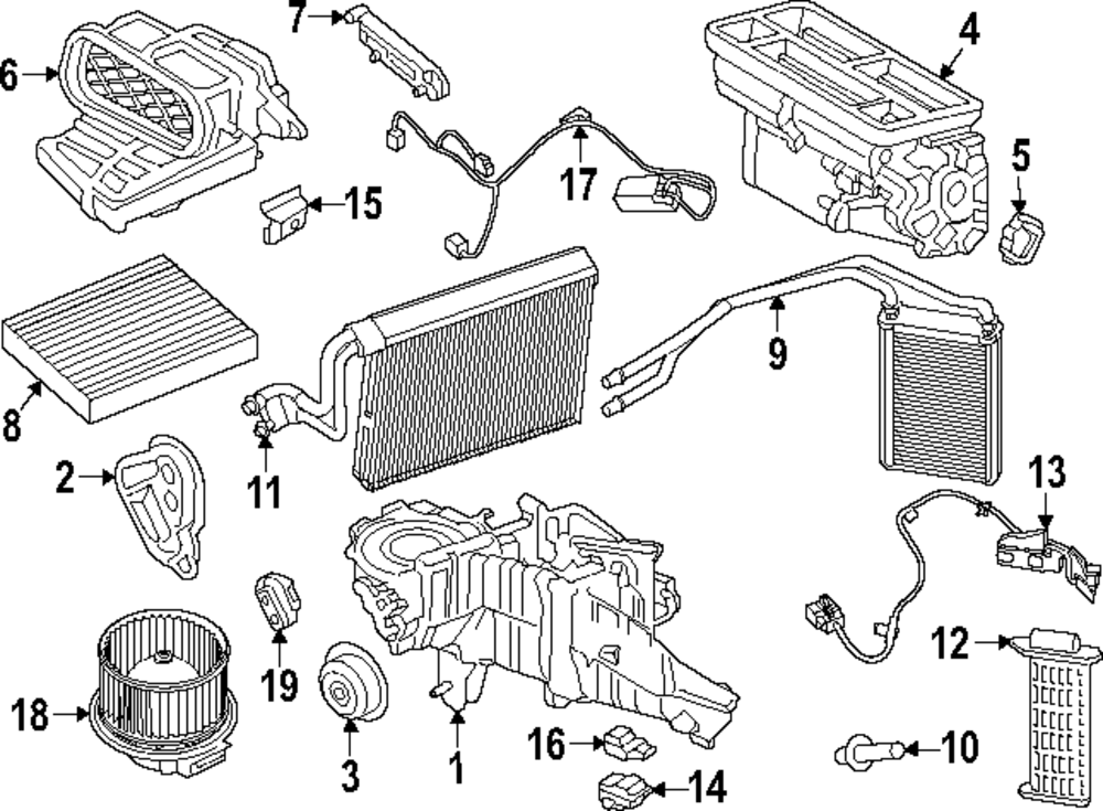 PC3Z-19949-A - Wire Harness 2023-2024 Ford | Big 3 Auto Parts