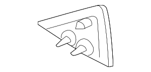 2017-2024 Mazda CX-5 Corner Molding kb8a6916yc | TascaParts.com