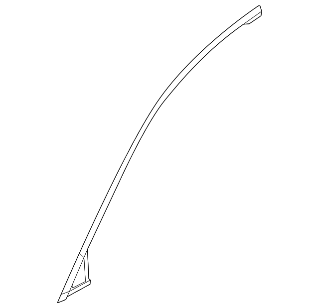 2017-2023 Mazda CX-5 Window Molding KB7W-50-981N | Original Mazda Parts