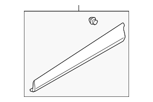 2017-2024 Mazda CX-5 Lower Molding KB7W-51-RB0E | Mazda Parts Advantage