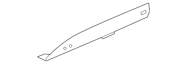 231-620-19-00 - Upper Rail 2013-2020 Mercedes-Benz | Mercedes-Benz USA ...