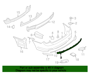 51127209920 - 2009-2015 BMW Trim Cover (51-12-7-209-920) | BMW of South ...