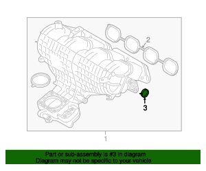 25628-28010 - Egr Tube Gasket - 2012-2019 Toyota | OEM Genuine Parts