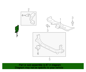 5220C482 - Rail Cover 2008-2023 Mitsubishi | Mitsubishi Direct Parts
