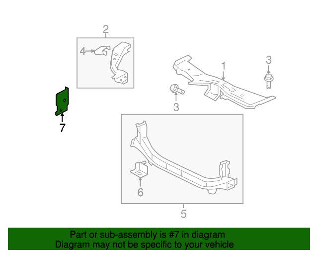 2008-2024 Mitsubishi Rail Cover 5220C482 | MitsubishiParts.com