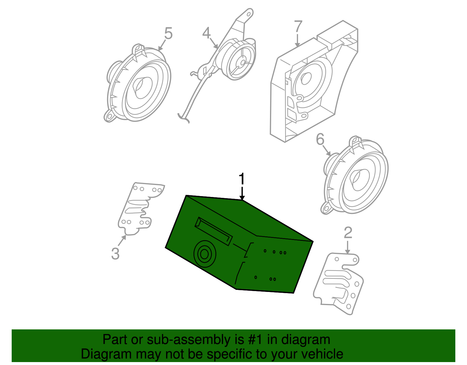 2010-2017 Nissan Radio Control Unit 28185-ZW80D | Scott Evans Nissan Parts