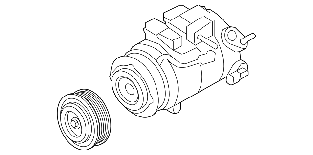 2013-2019 Ford A/C Compressor DA8Z-19703-C | TascaParts.com